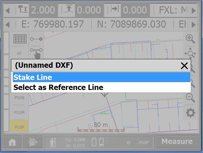 Trimble site controller software - measure and set out